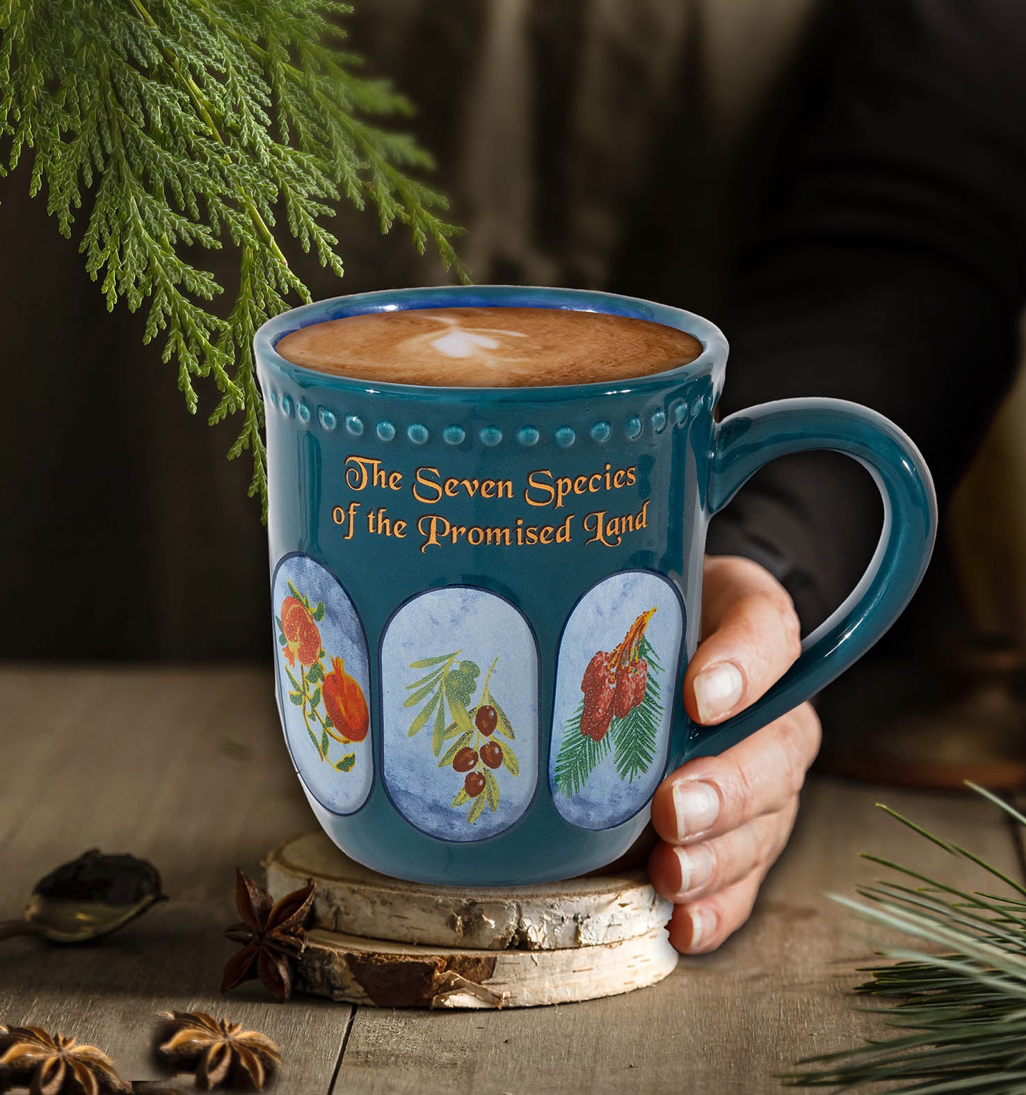 Seven Species of the Promised Land Mug – Holy Land Gifts